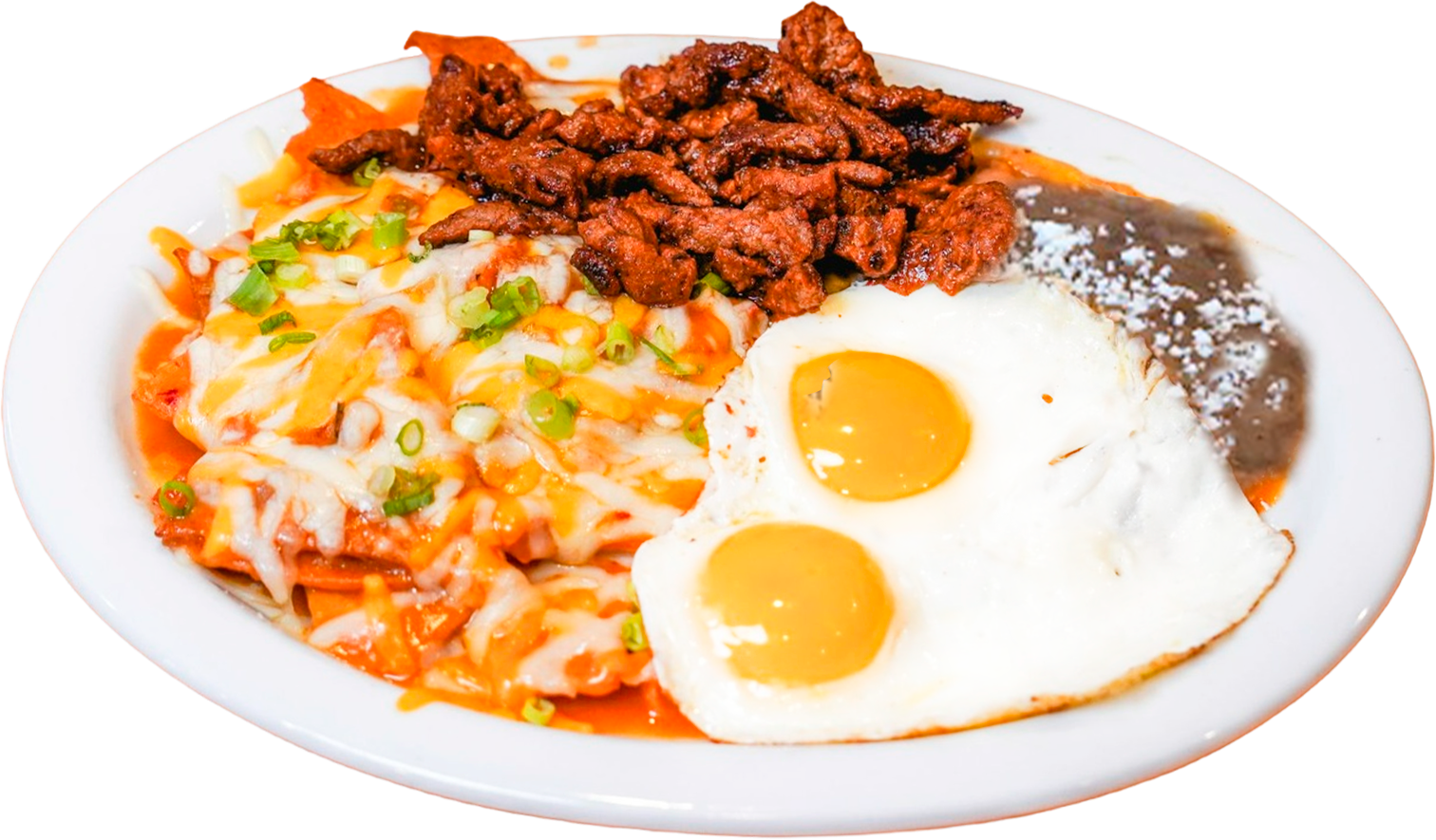 Asada Chilaquiles Plate - Loaded Cafe